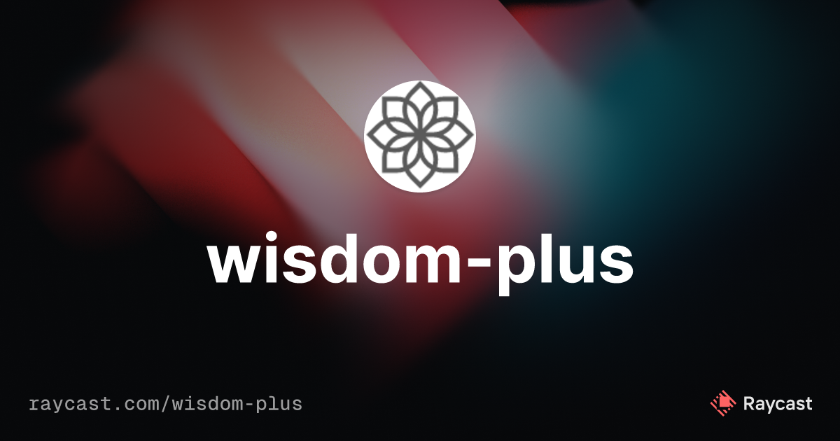 wisdom-plus (wisdom-plus)