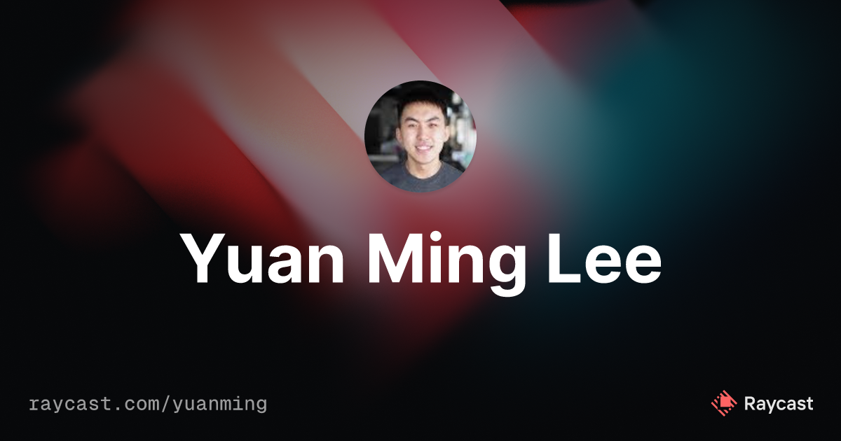 yuanming (Yuan Ming Lee)