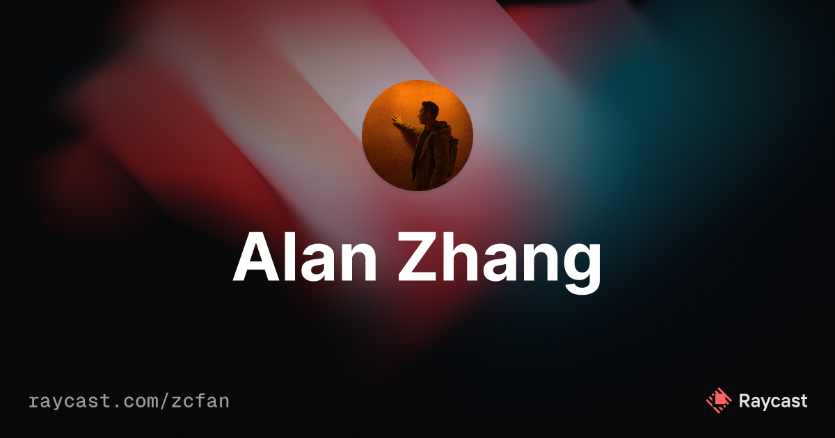 zcfan (Alan Zhang)