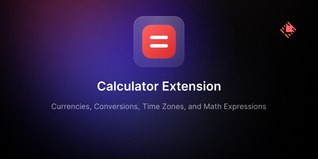 Calculator Extension for Mac | Raycast
